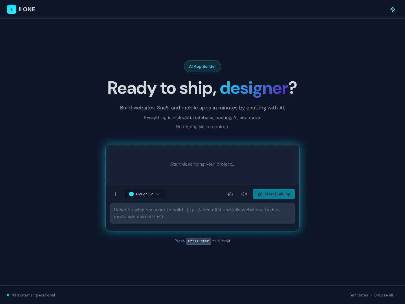 ILONE Agent Platform