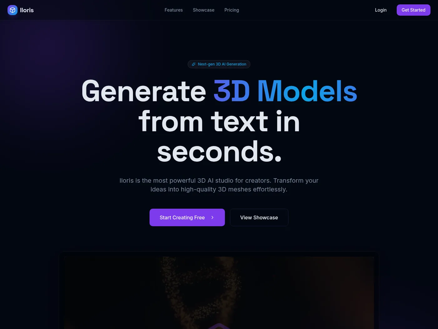 Iloris 3D AI Studio