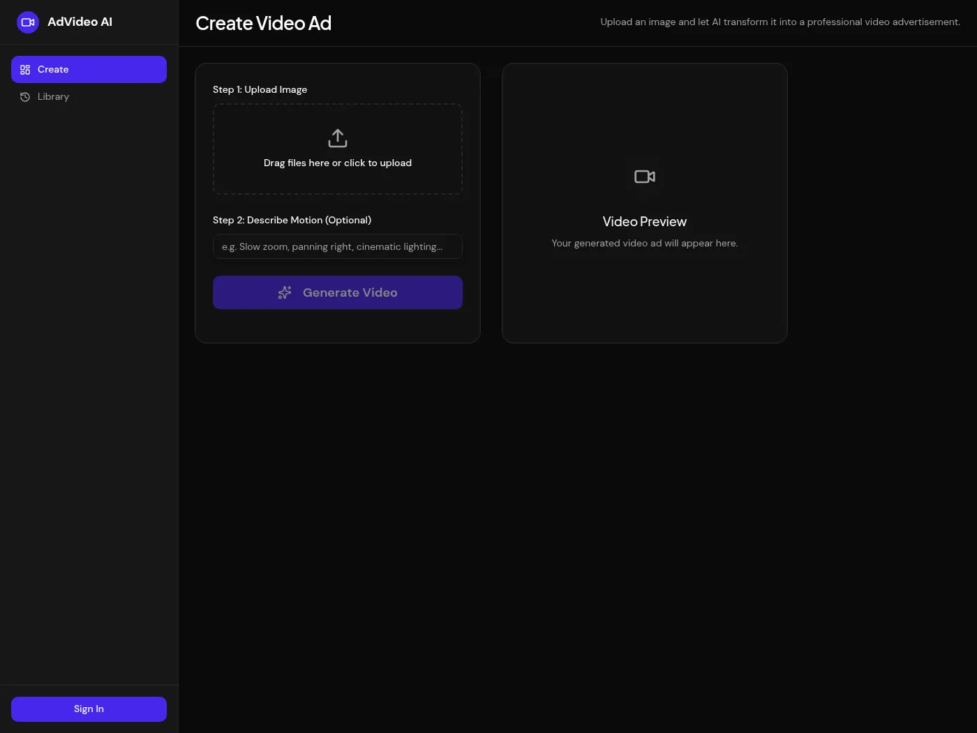 Image Ad Video Maker