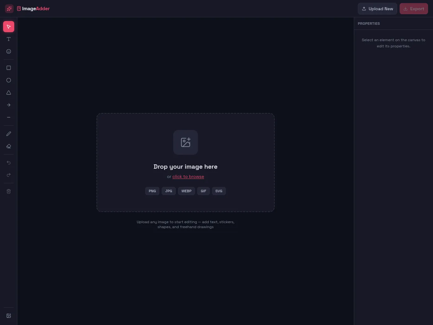 ImageAdder Editor