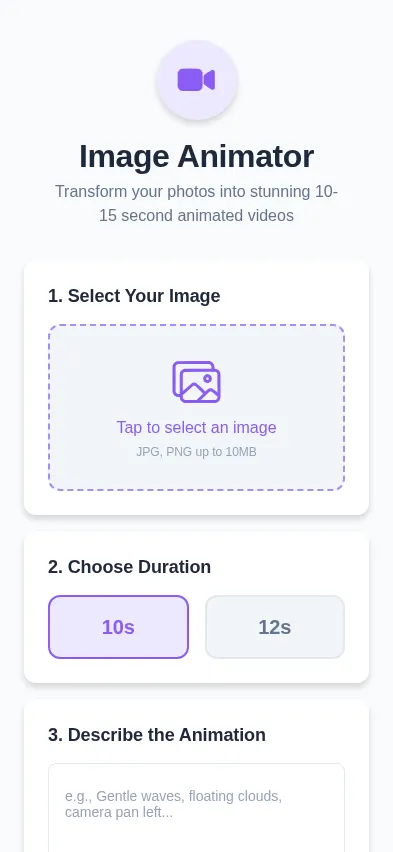 Image Animator App