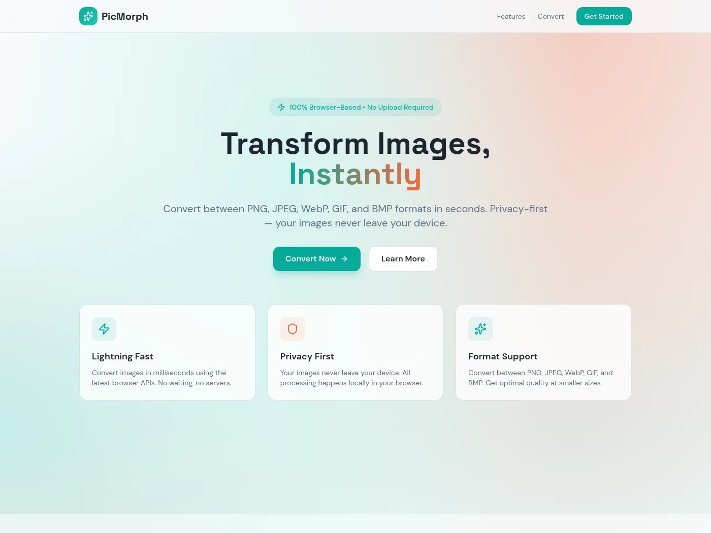 PicMorph Platform