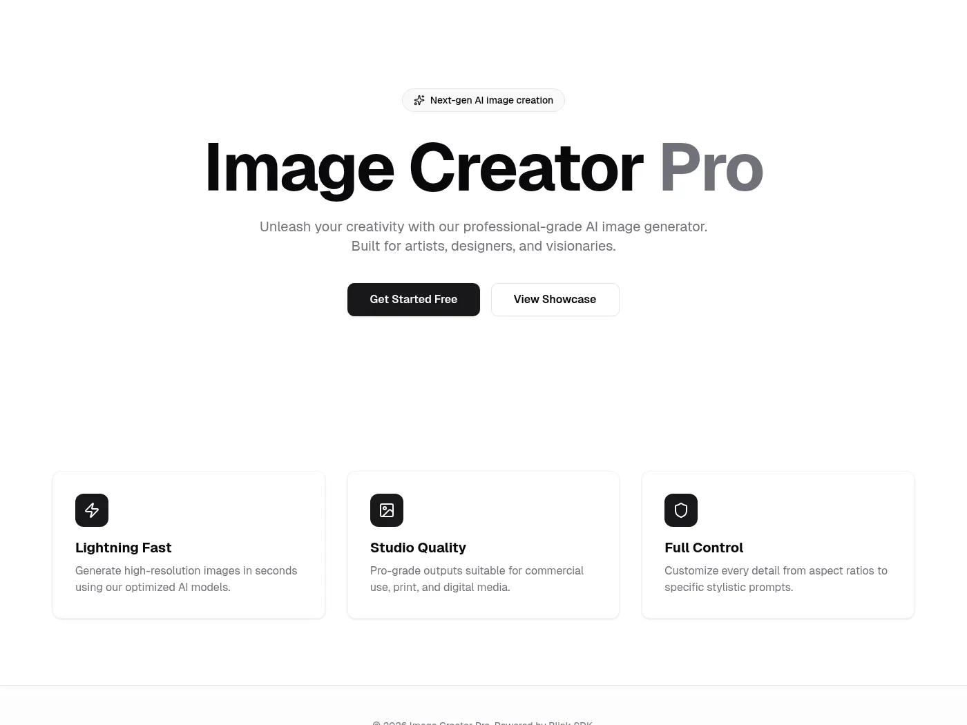 Image Creator Pro