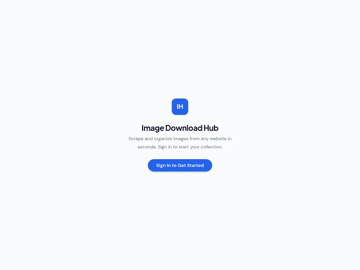 Image Download Hub