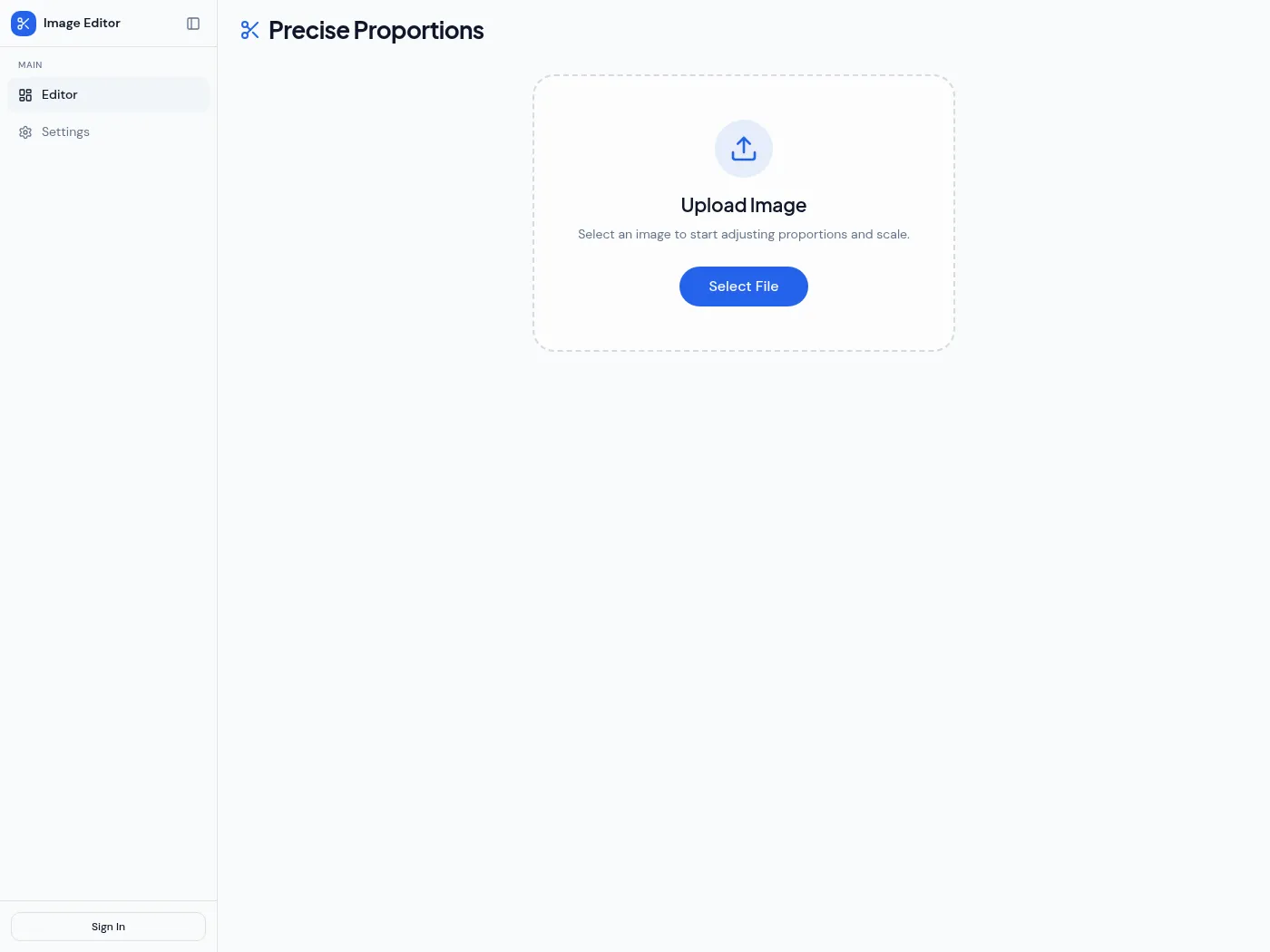 Image Content Editor