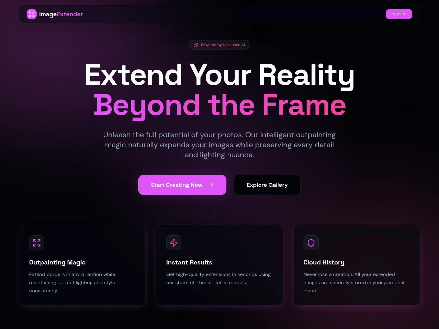 Image Extender