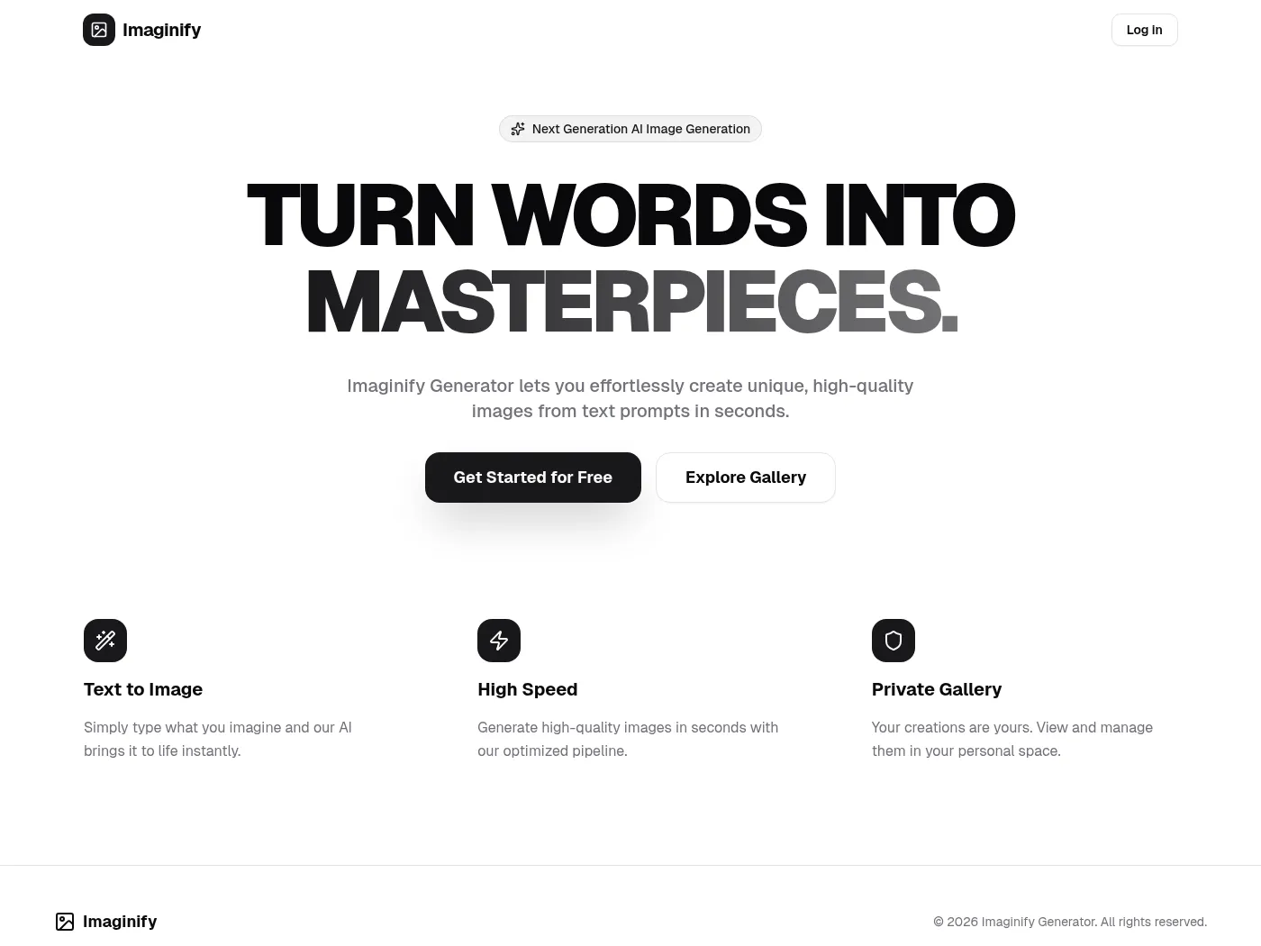 Imaginify Generator