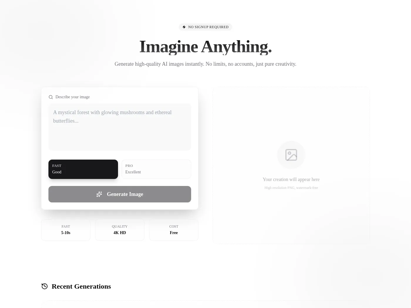 Limitless Image Generator