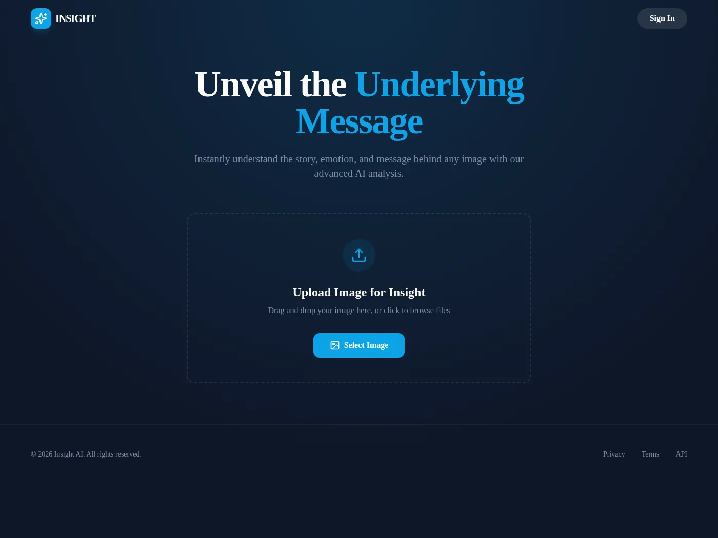 Image Message Insight