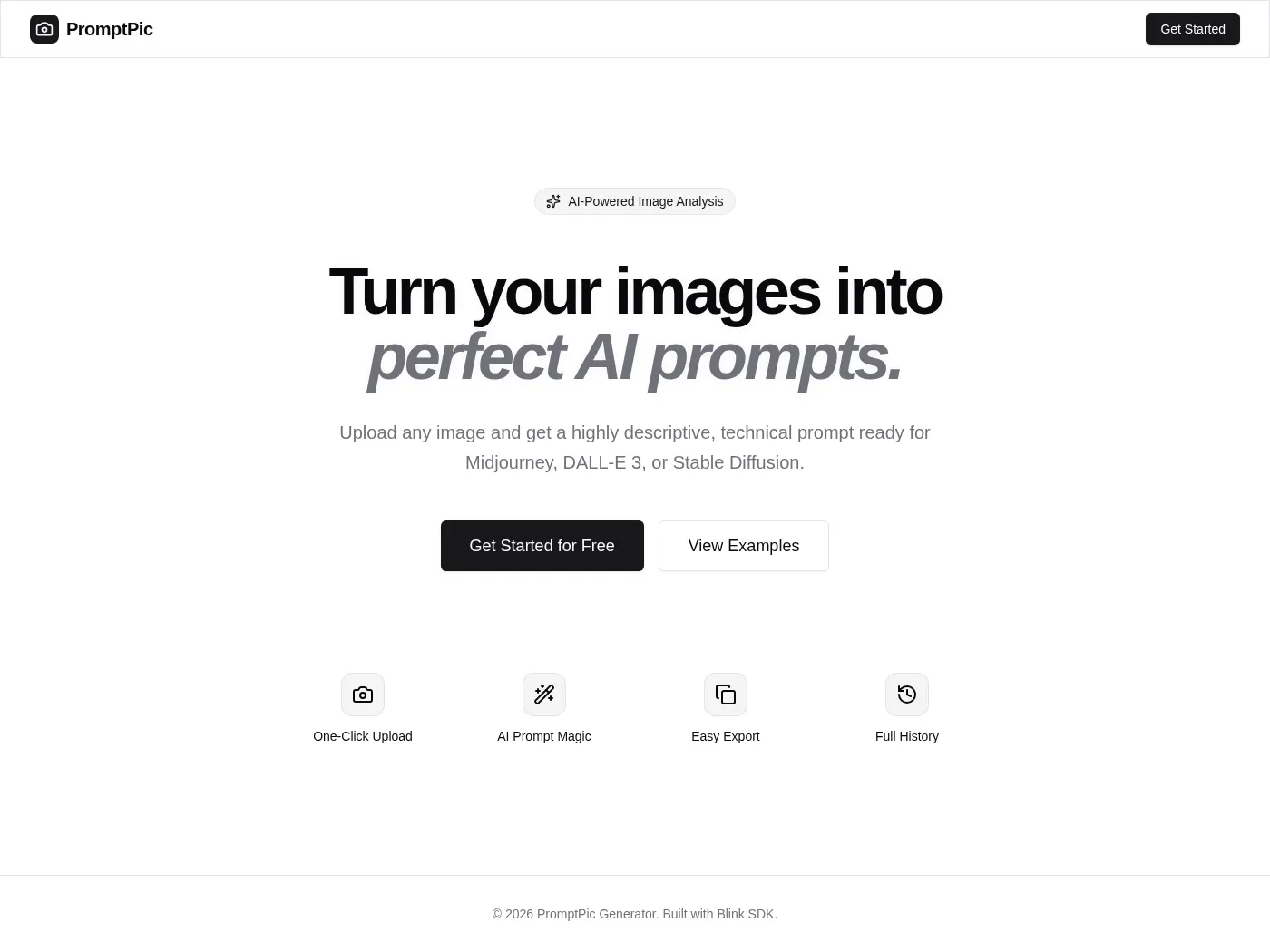 PromptPic Generator
