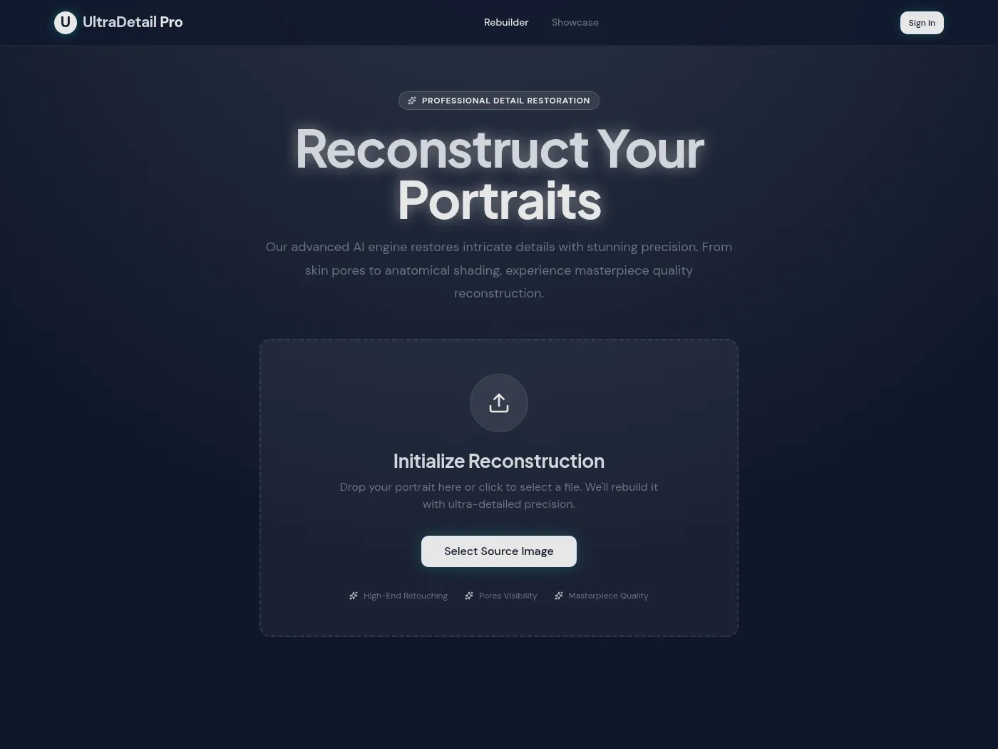 Ultra Detail Image Rebuilder