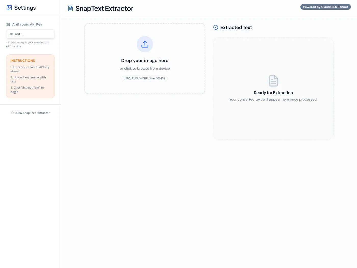 SnapText Extractor
