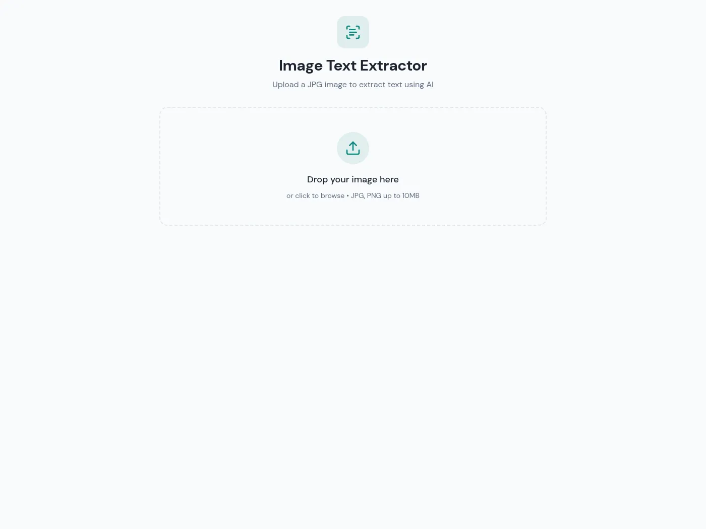 Image Text Extractor