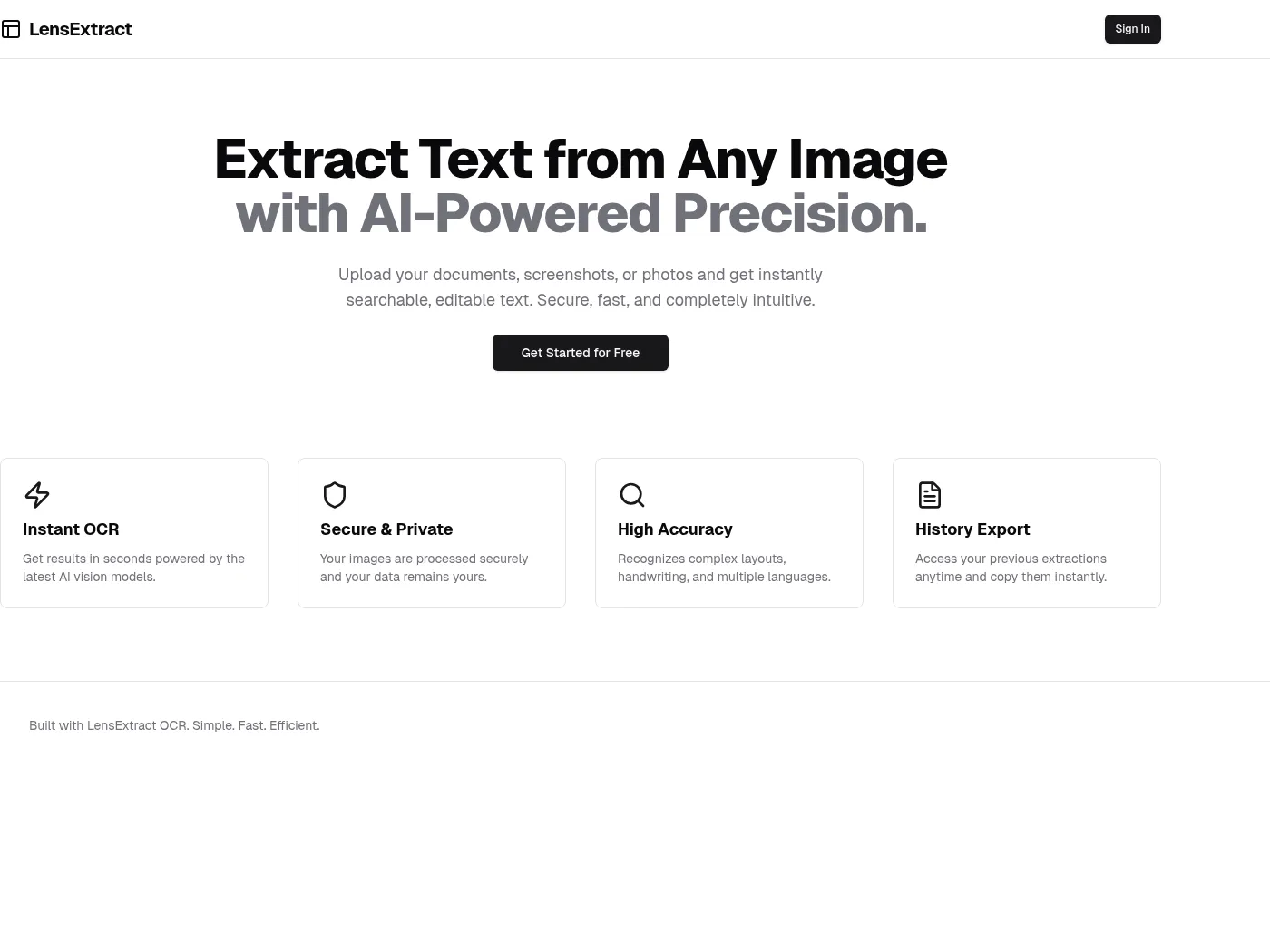 Image Text Extractor