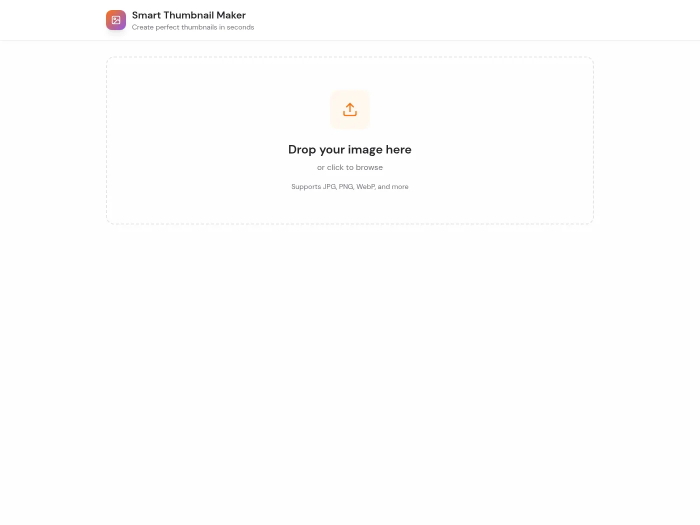 Smart Thumbnail Maker