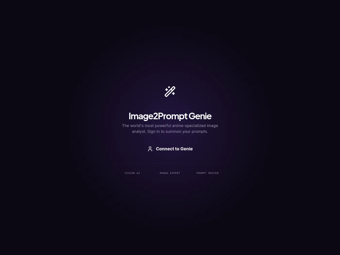 Image2Prompt Genie