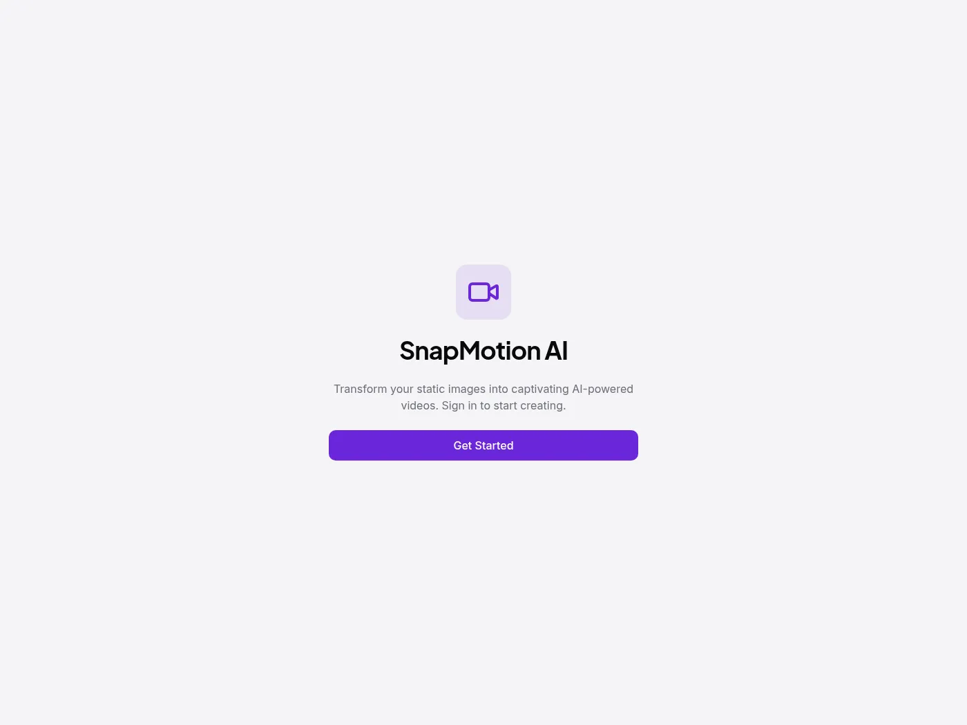 SnapMotion AI Video
