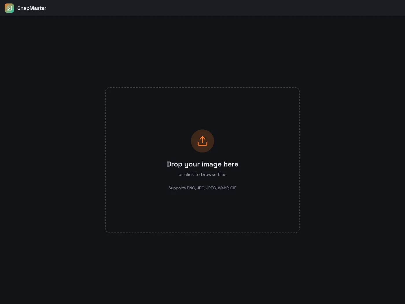 SnapMaster Image Tool