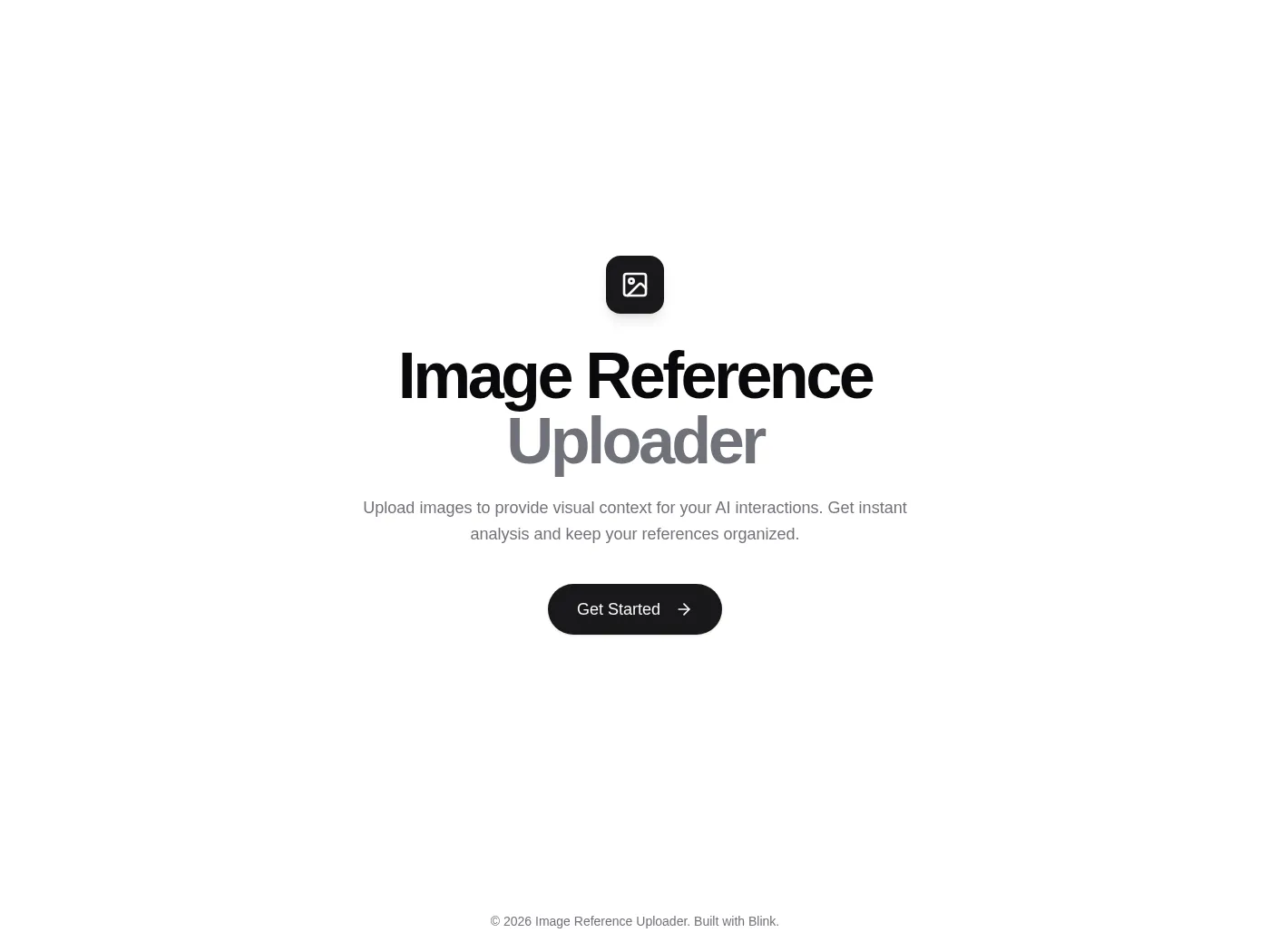 Image Reference Uploader