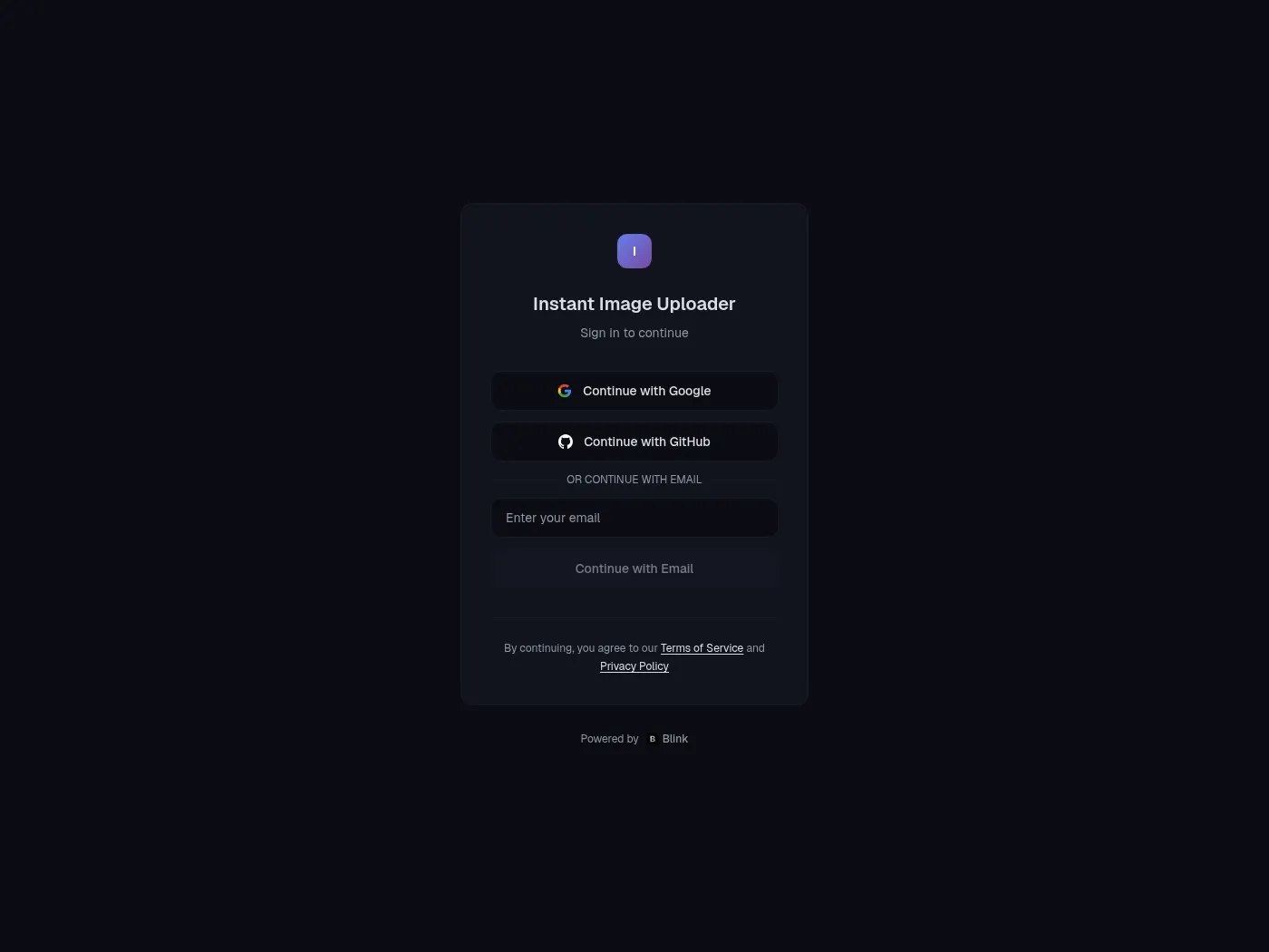 Instant Image Uploader