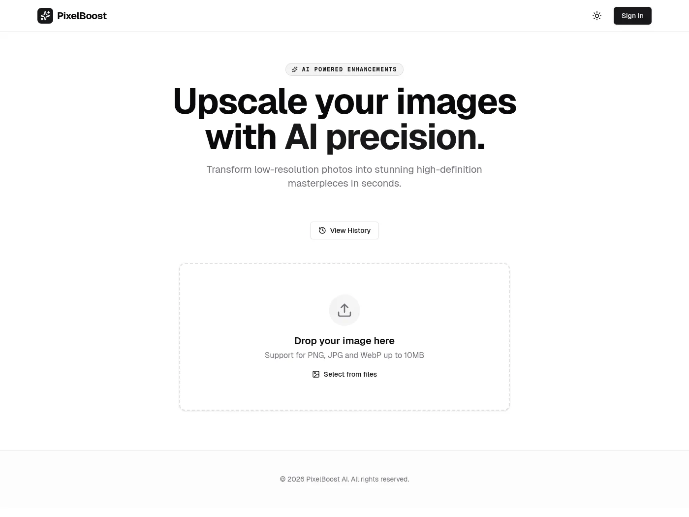 PixelBoost Upscaler