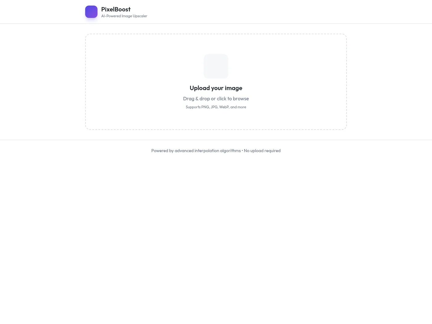 PixelBoost Upscaler