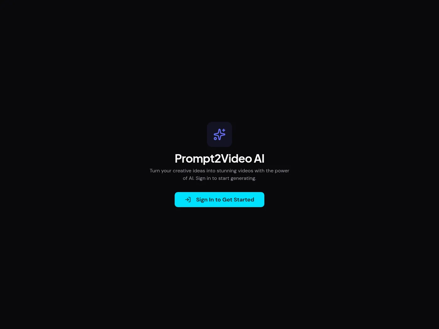 Prompt2Video AI Studio
