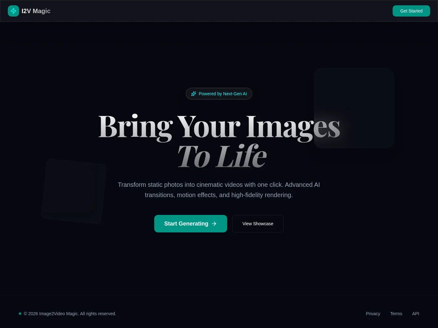 Image2Video Magic