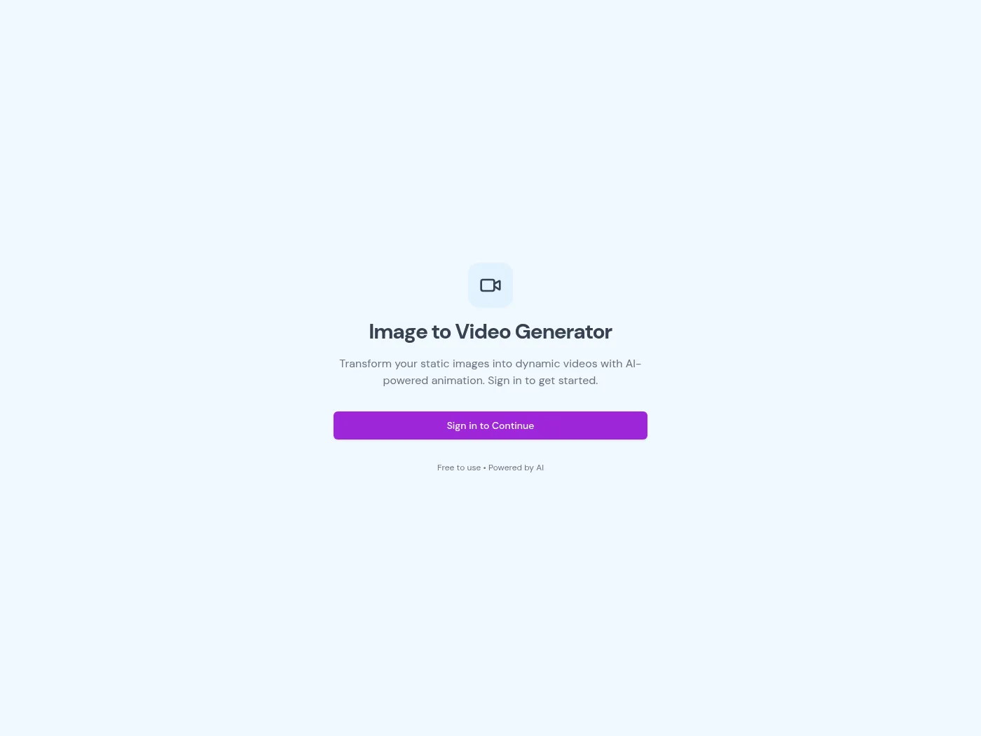 ImageToVideo Generator