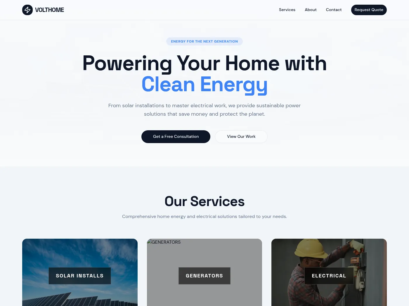 Image-Inspired Web Starter