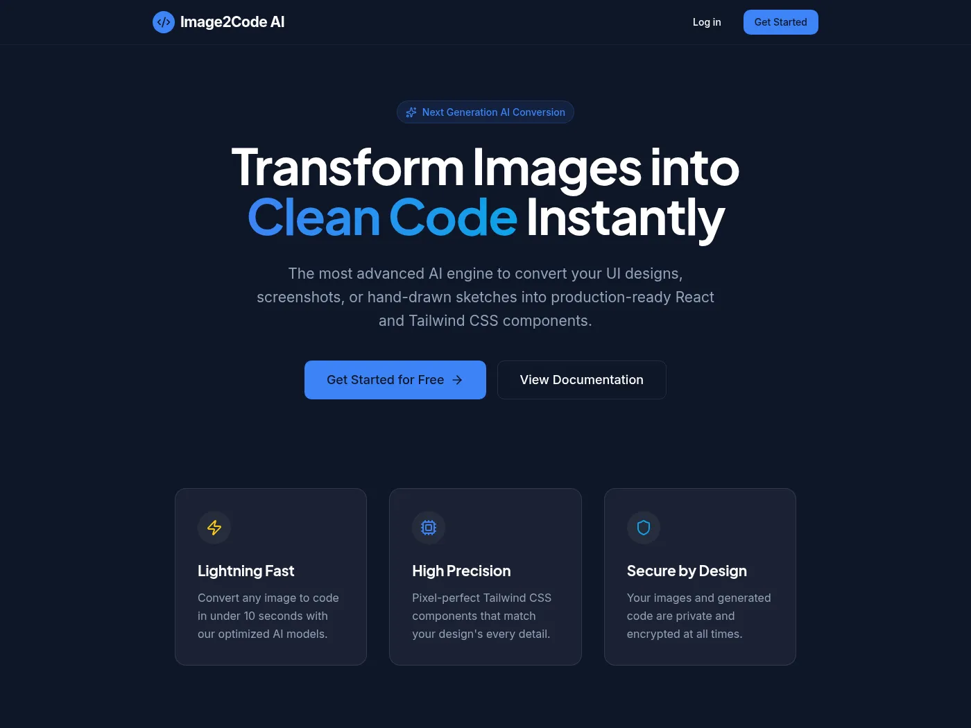 Image2Code AI