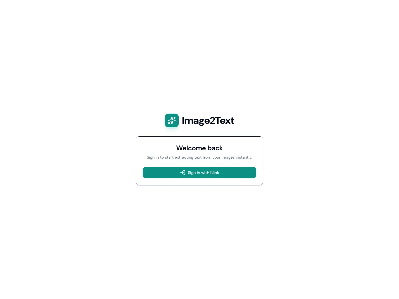 Image2Text Extractor