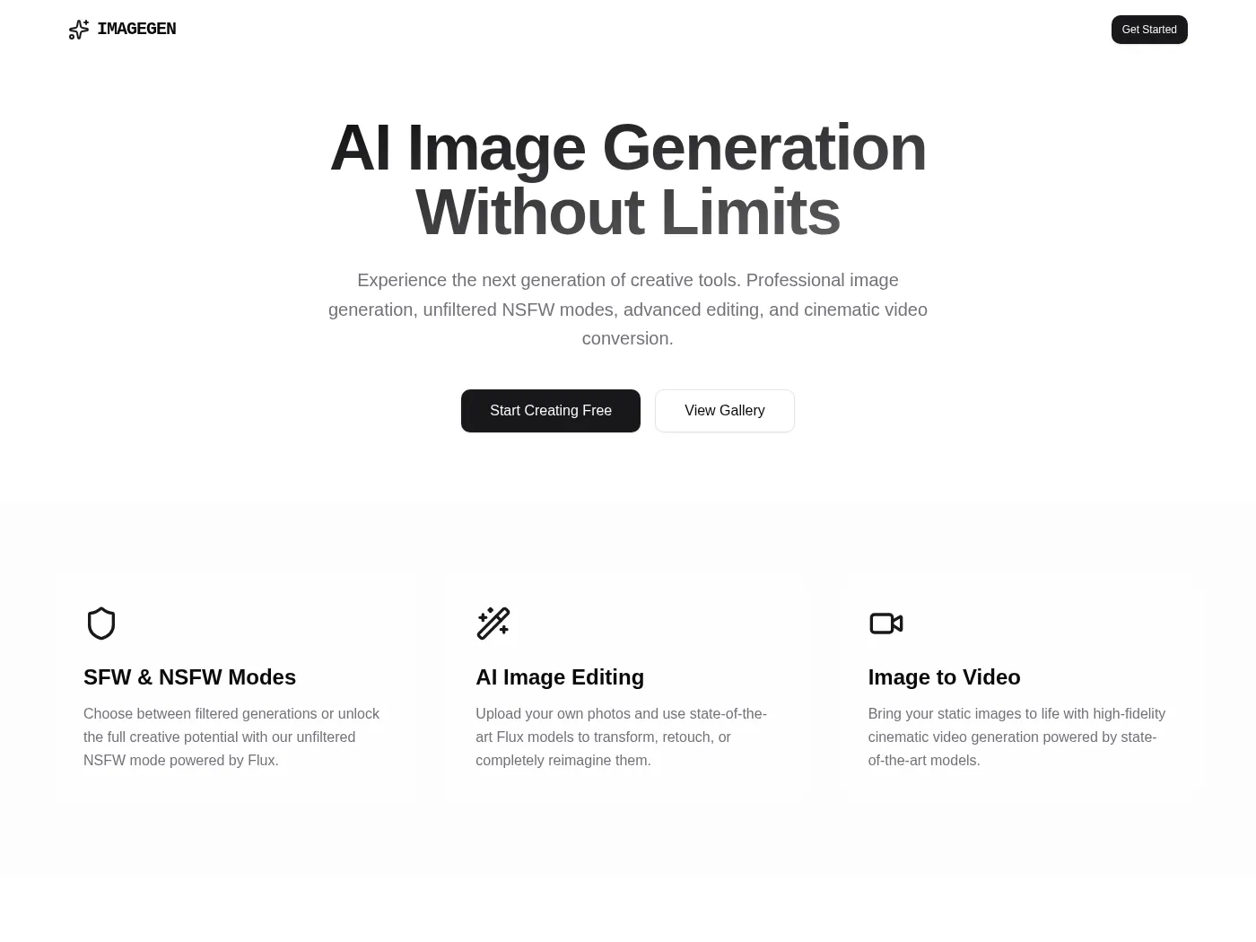 ImageGen SaaS Suite