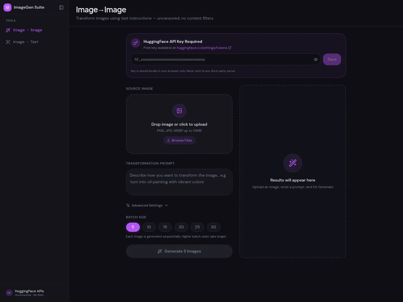 Uncensored ImageGen Suite