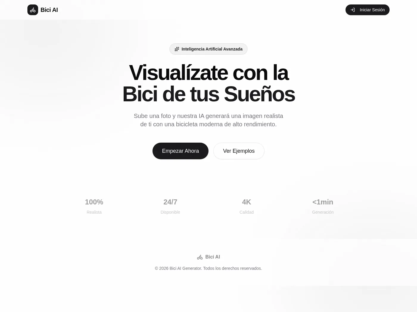 Imagen con Bicicleta AI