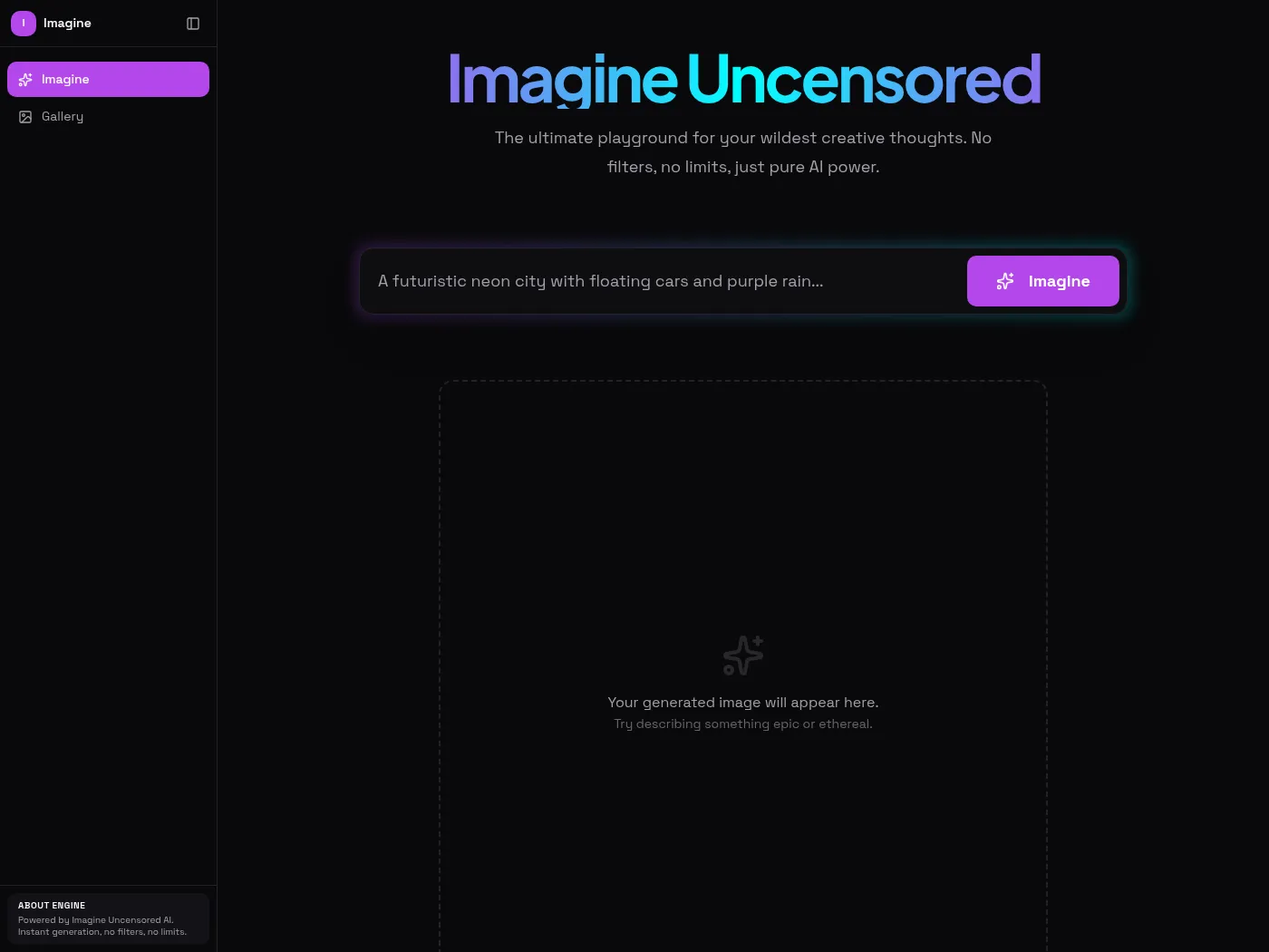 Imagine Uncensored