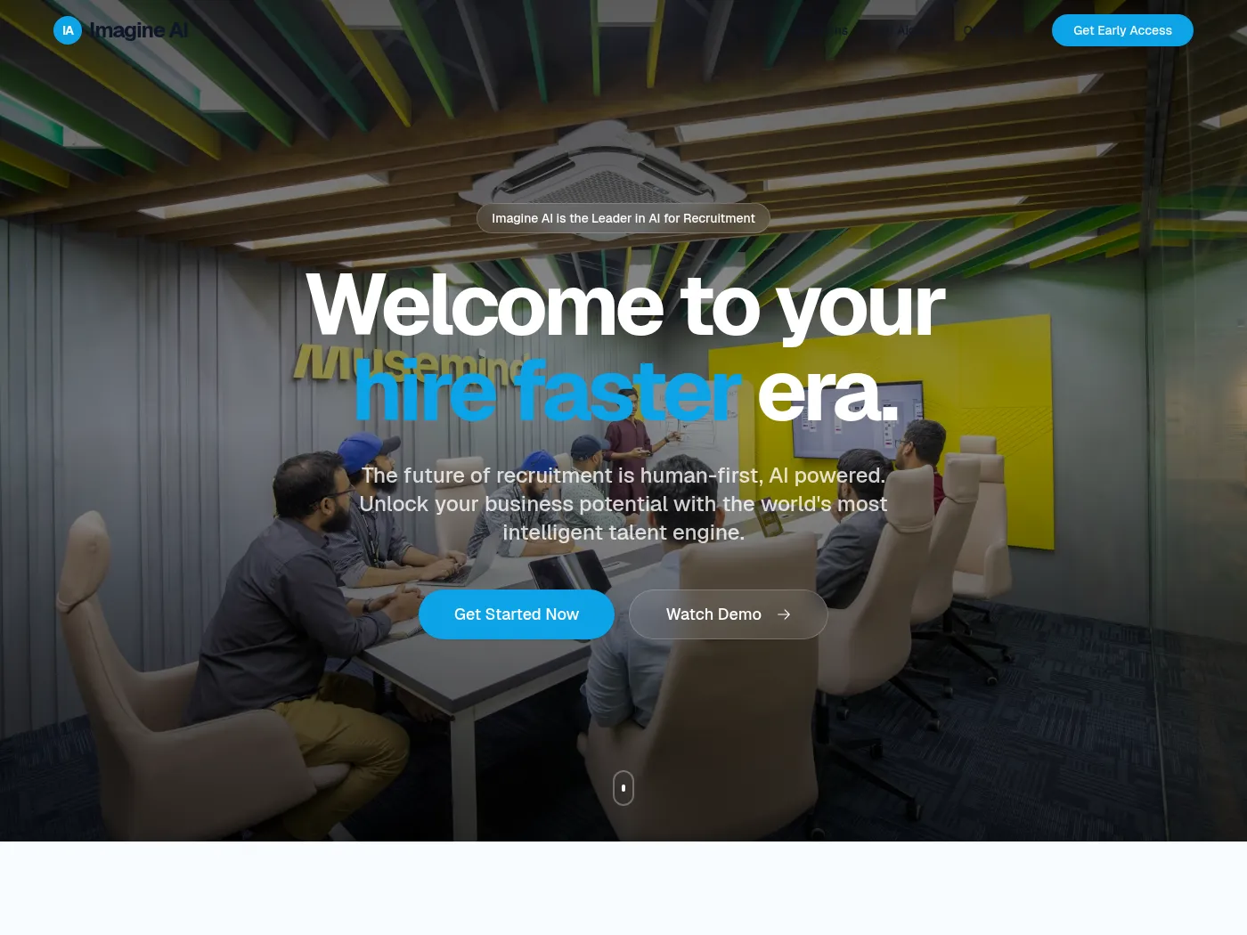 Imagine AI Landing Page