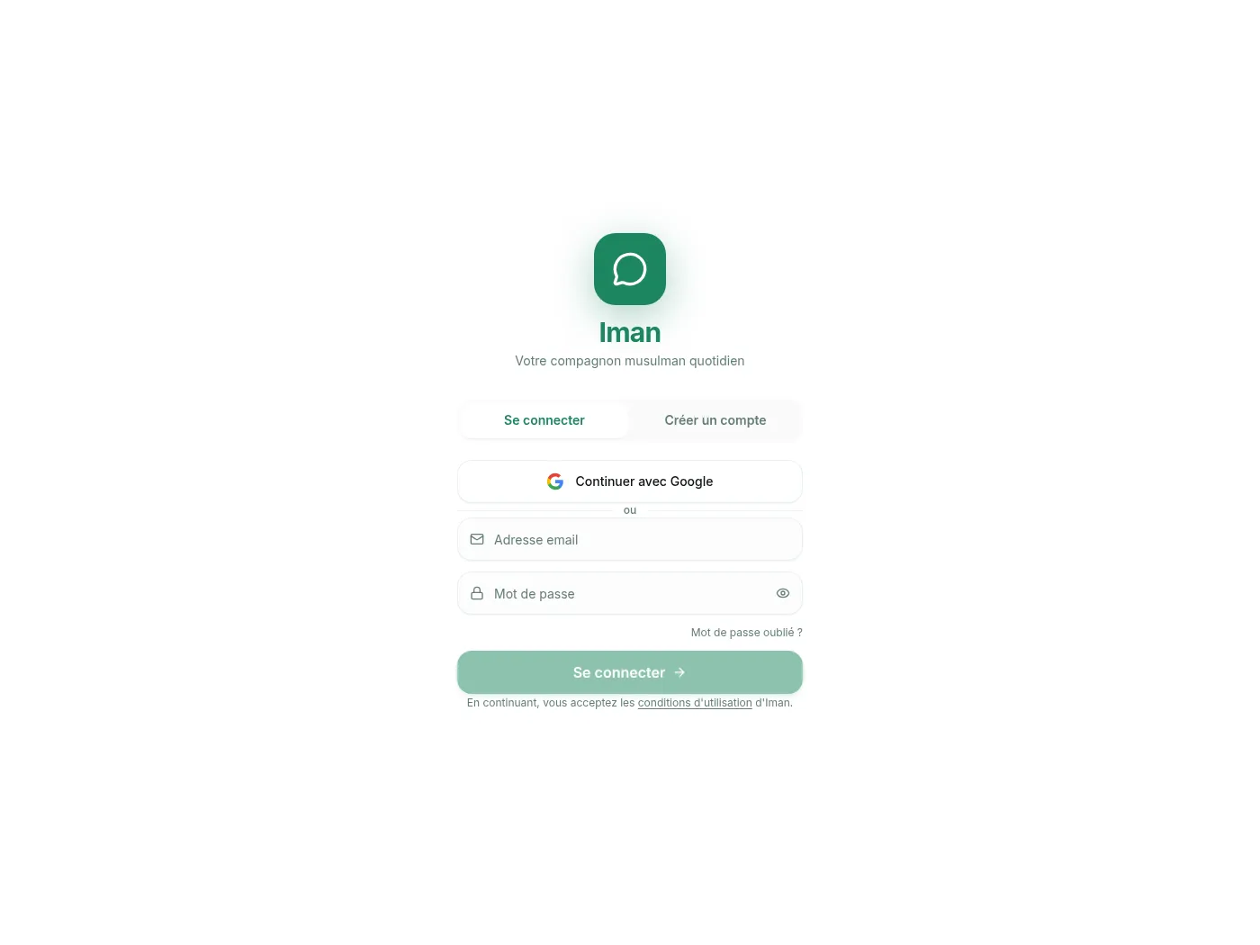 Iman Muslim App