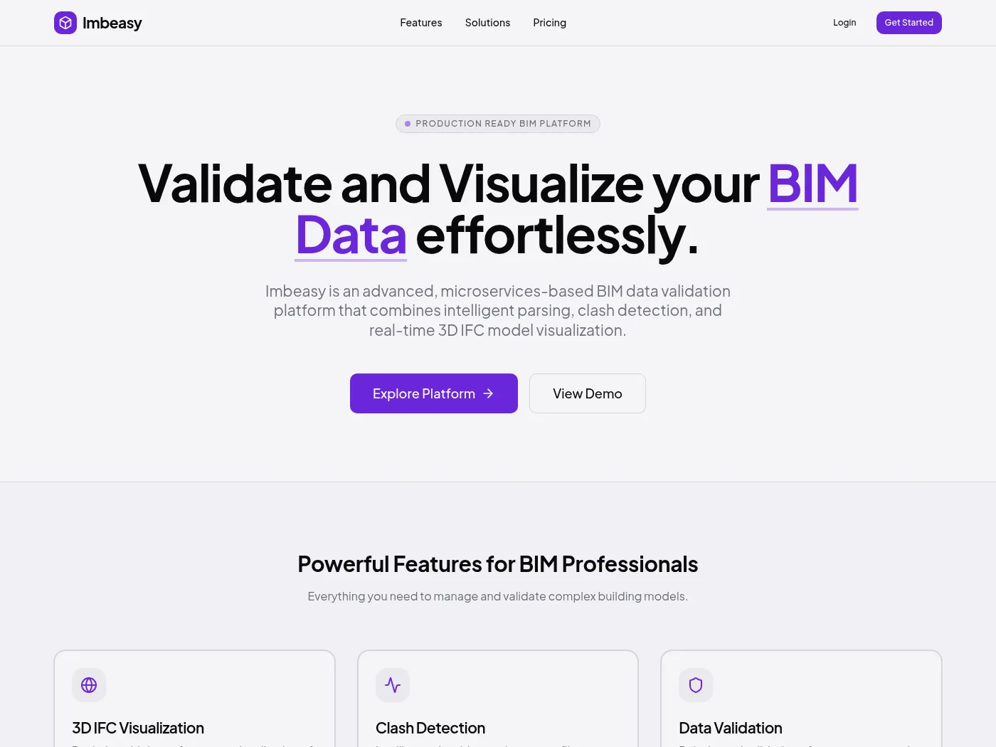 Imbeasy BIM Platform