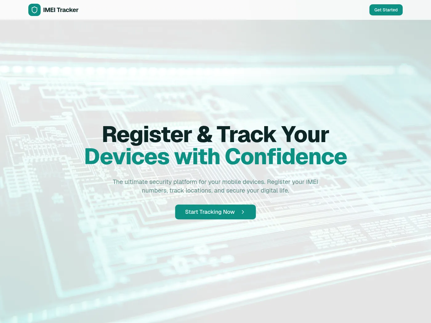 IMEI Tracker App