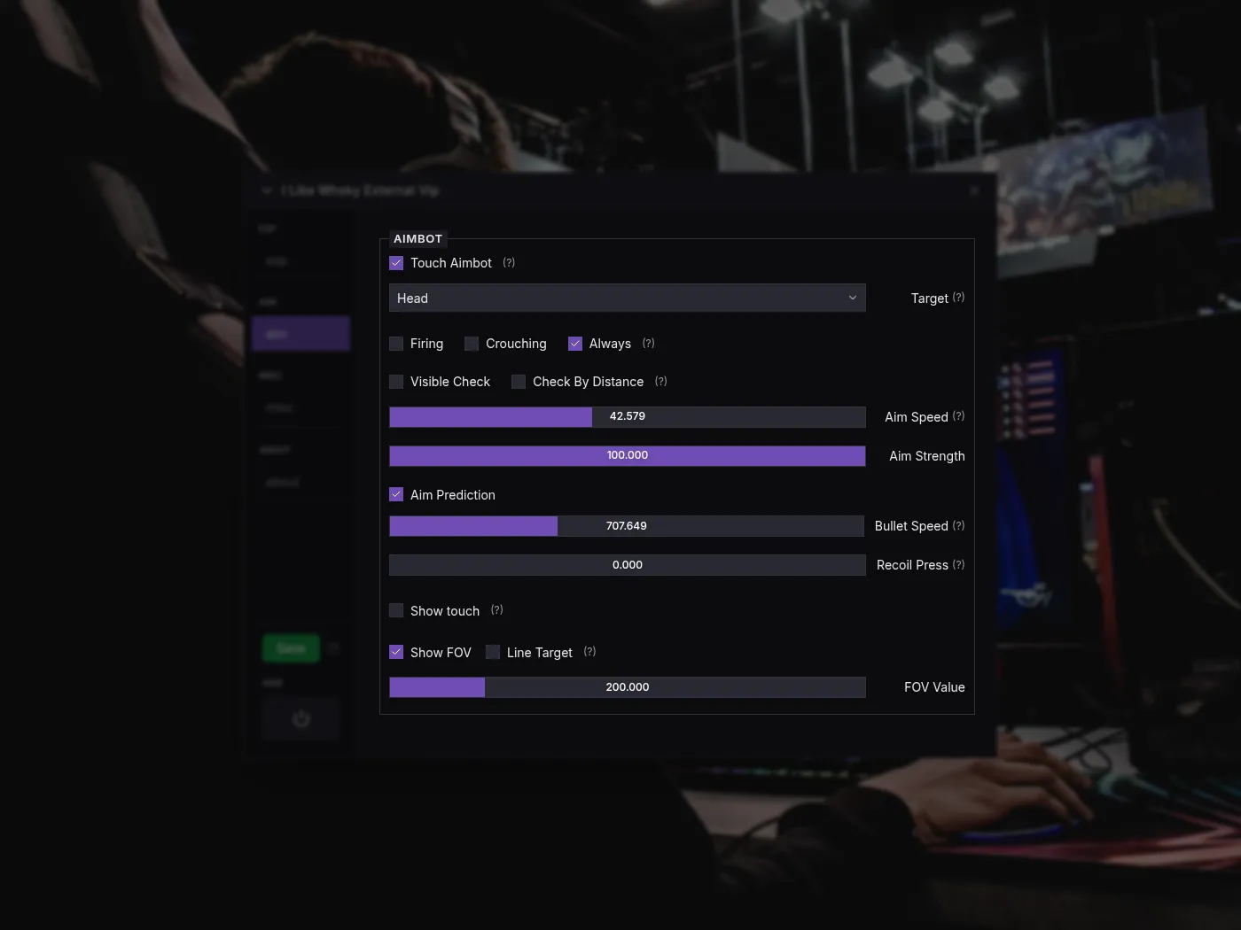 IMGUI Menu Replica