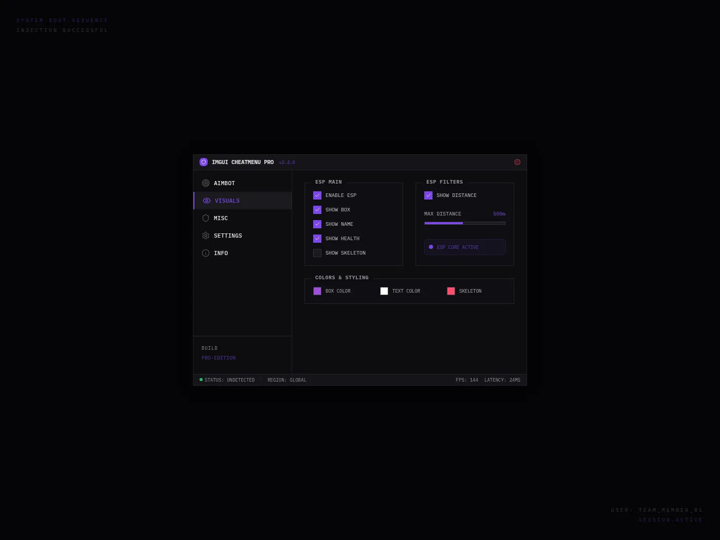 ImGui CheatMenu Pro