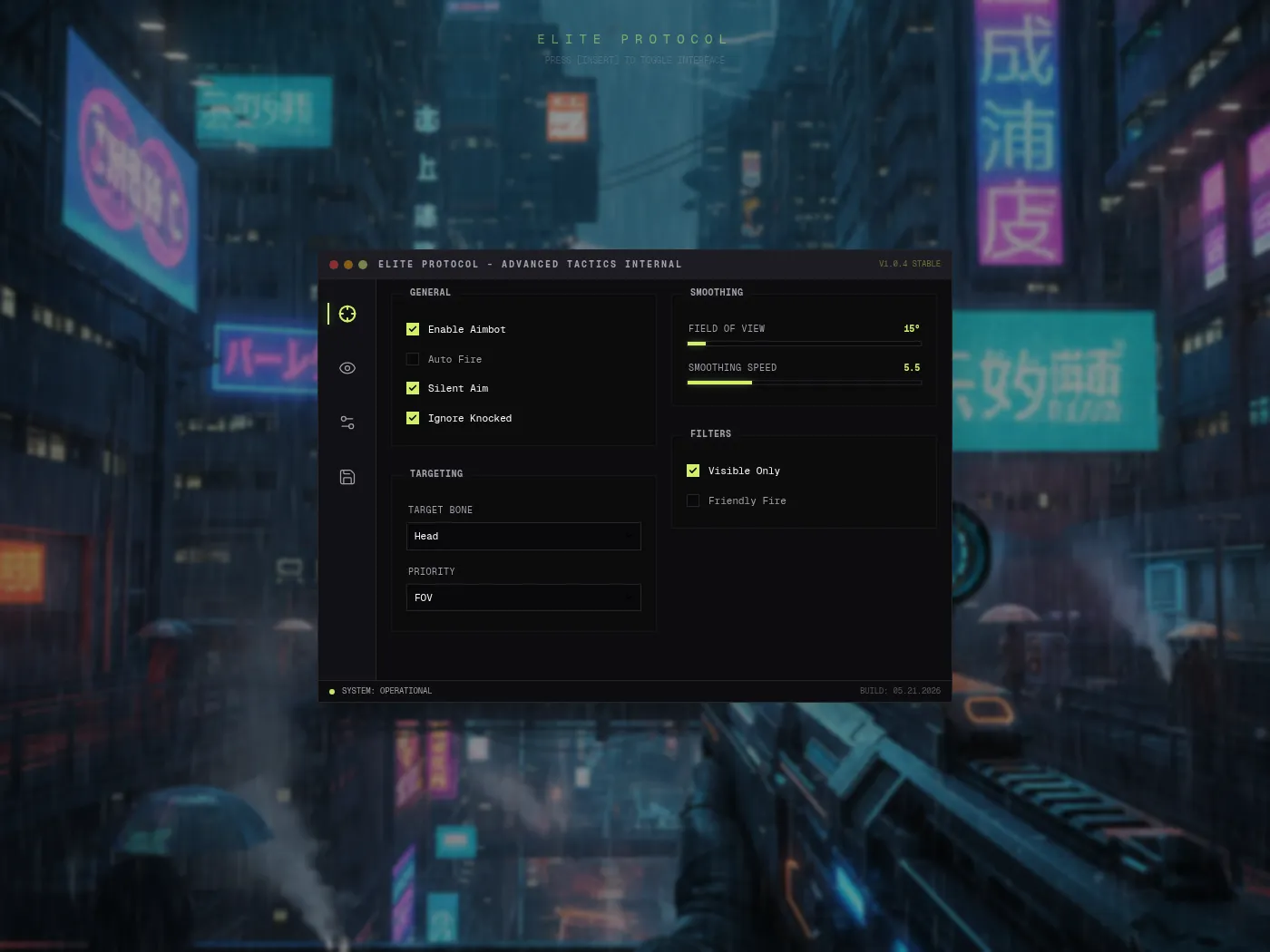 ImGui Modern Menu