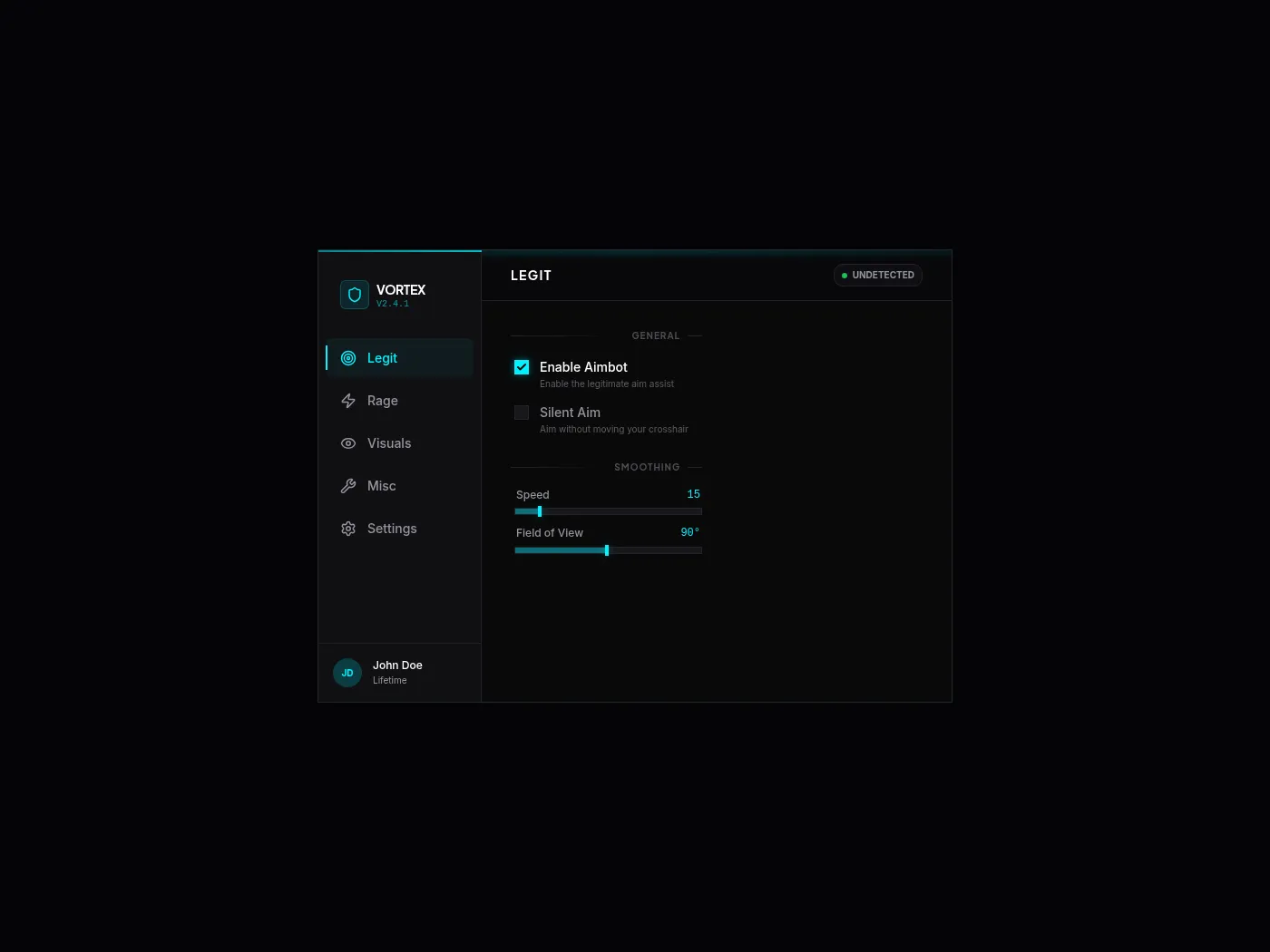 Modern ImGui Tabbed Menu