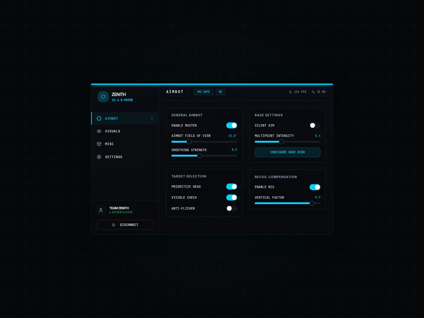 ImGui Side Tab Menu