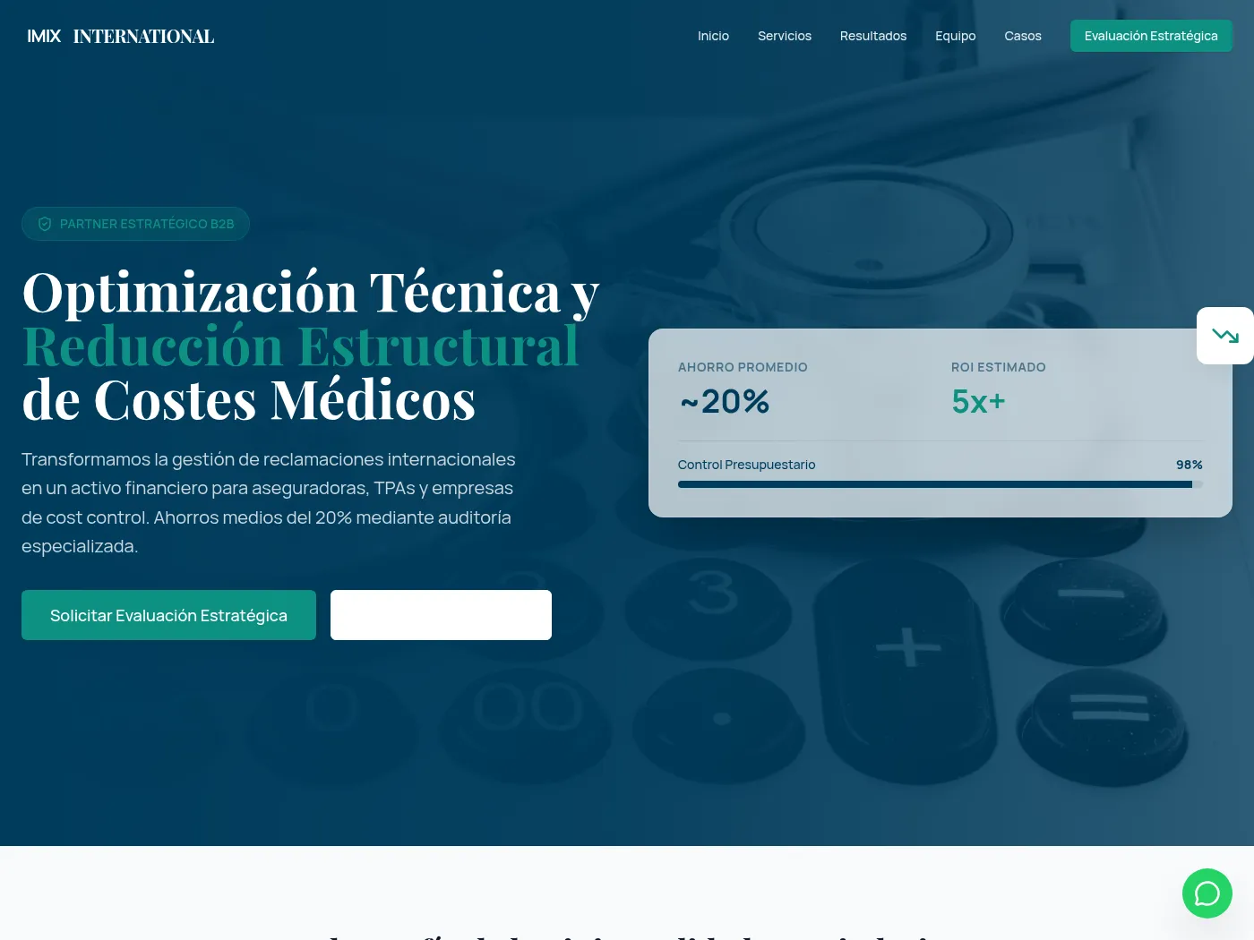 IMIX B2B MedClaims Site