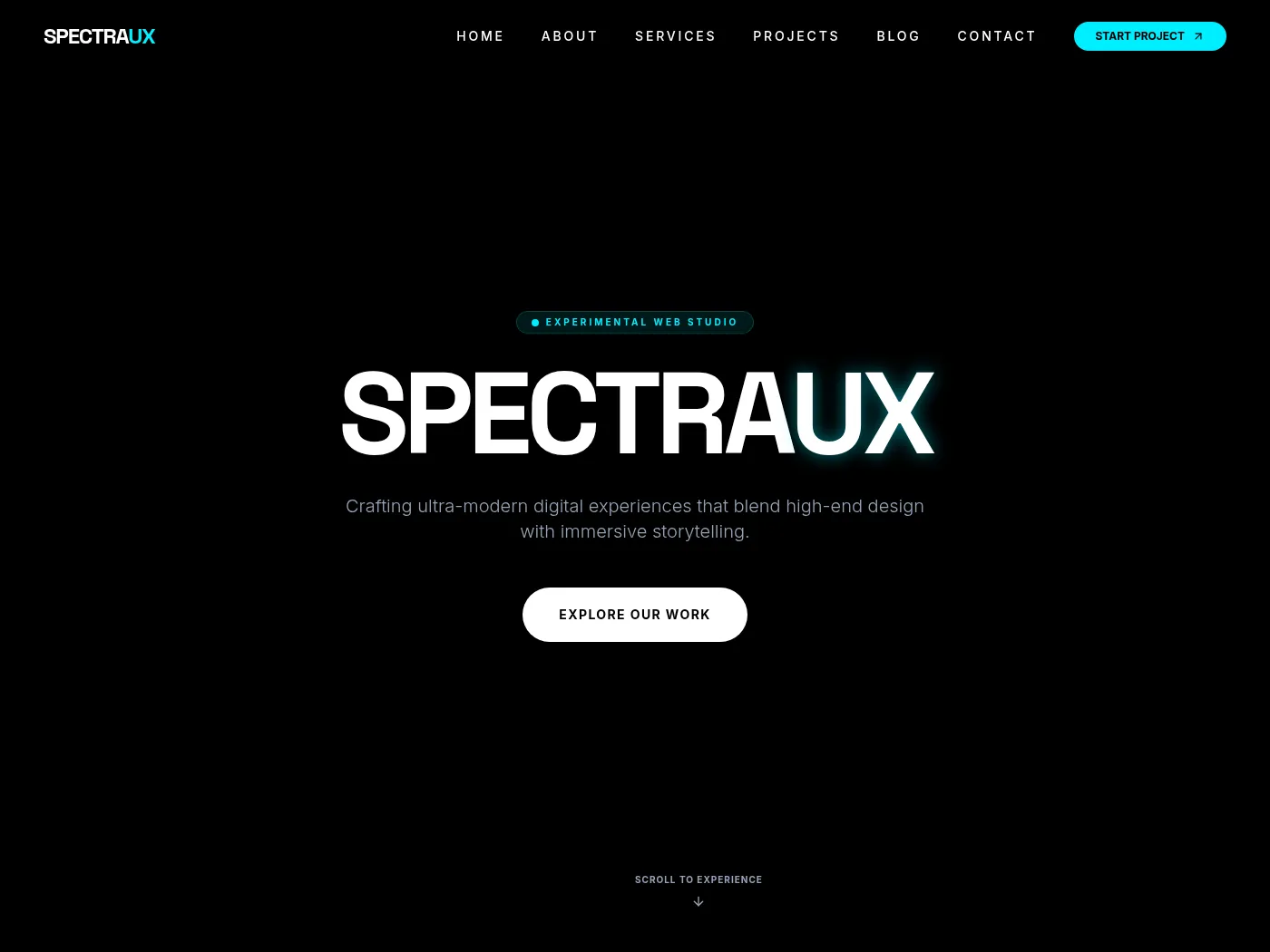 SpectraUX Immersive Web