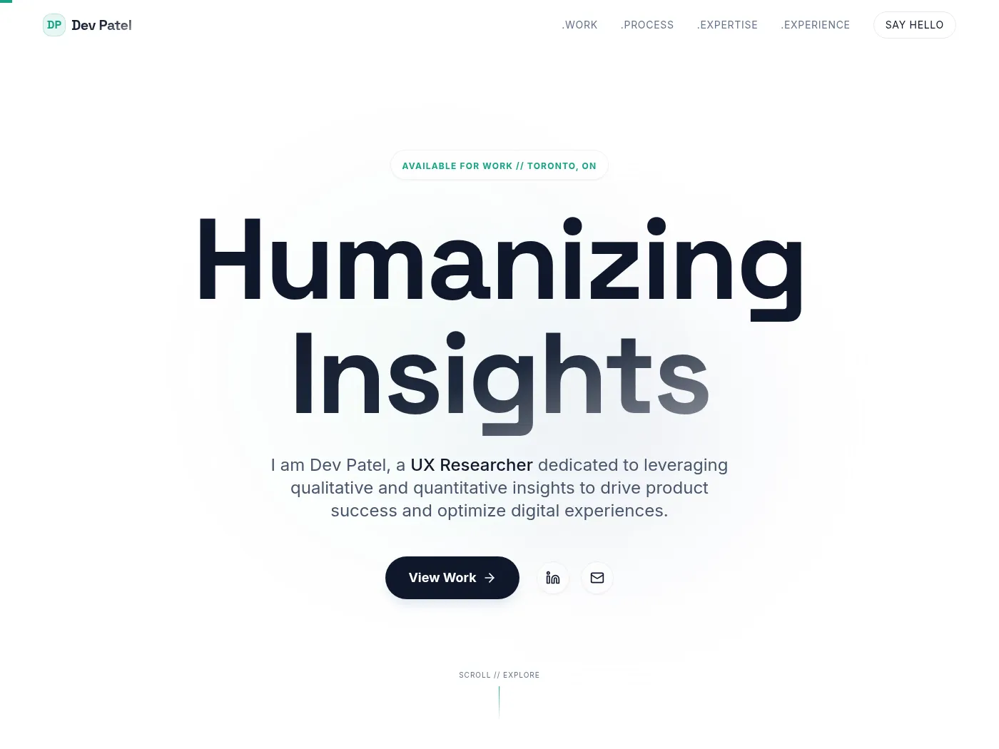 UX Researcher Portfolio