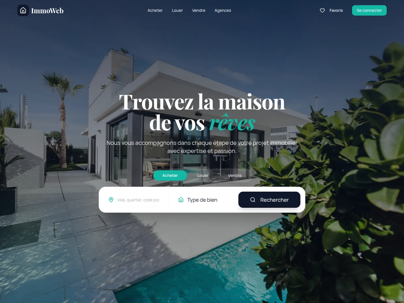 ImmoWeb Agency Site