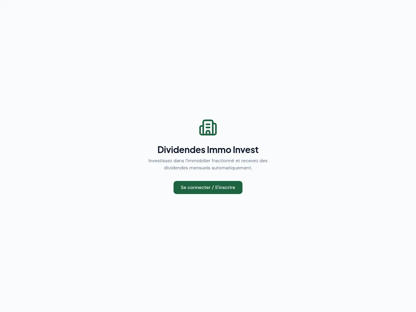 Dividendes Immo Invest